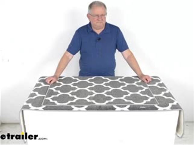 Prest-O-Fit 2-Piece Rug Set for RV Hallway and Kitchen - Trellis ...