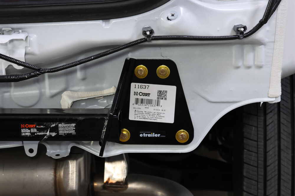 Curt Trailer Hitch Receiver - Custom Fit - Class I - 2 Curt Trailer Hitch Receiver - Custom Fit - Class I - 2